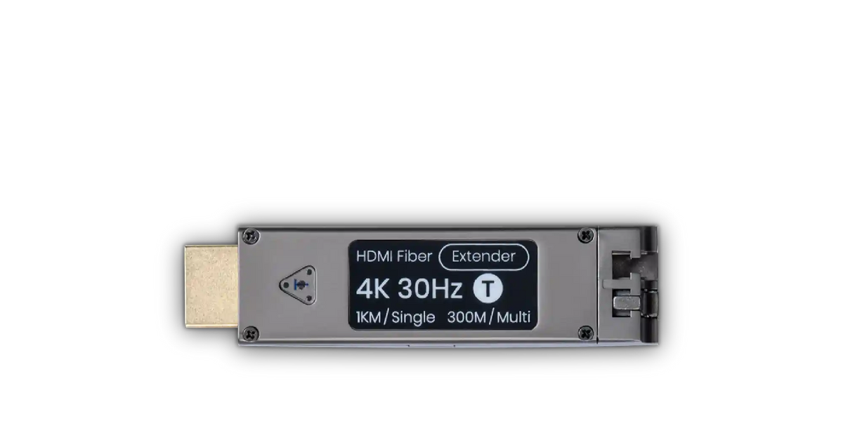 Compact 4K HDMI® Fiber Extender 1KM - HE01F-4K – SC&T Supply