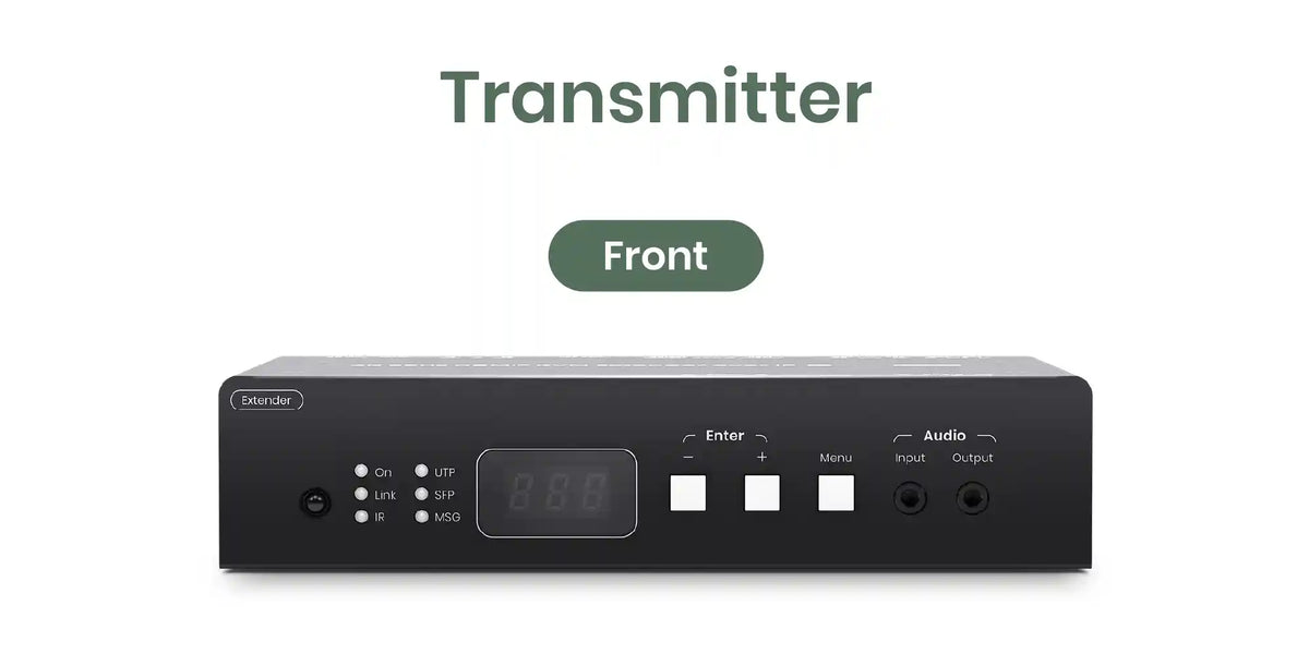 4K60Hz HDMI over IP Encoder/Decoder, KVM/ USB/ RS232/ IR/ Audio over IP ...